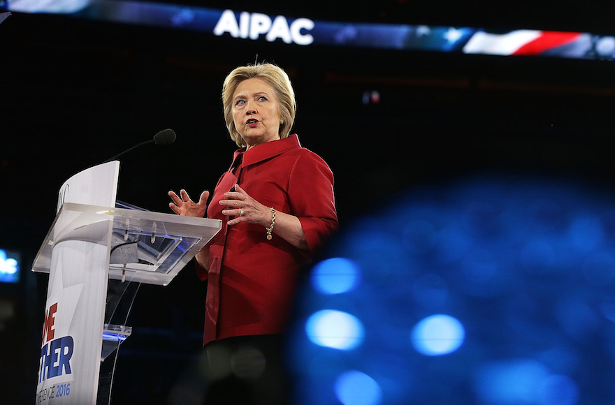 Hillary Clinton to AIPAC: Donald Trump’s foreign policy ‘dangerously ...
